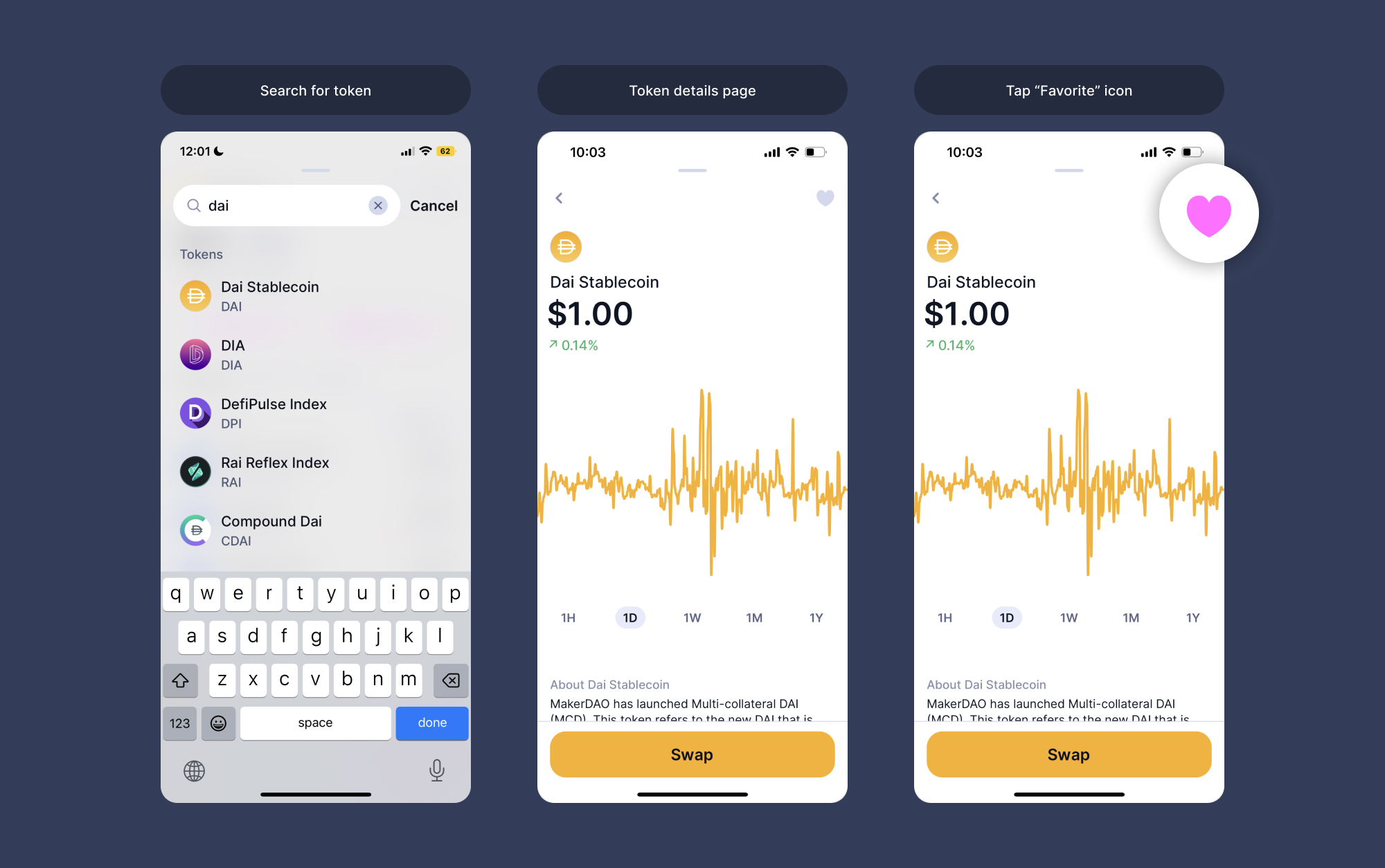 How to pin your favorite tokens in the Uniswap Wallet – Uniswap Labs