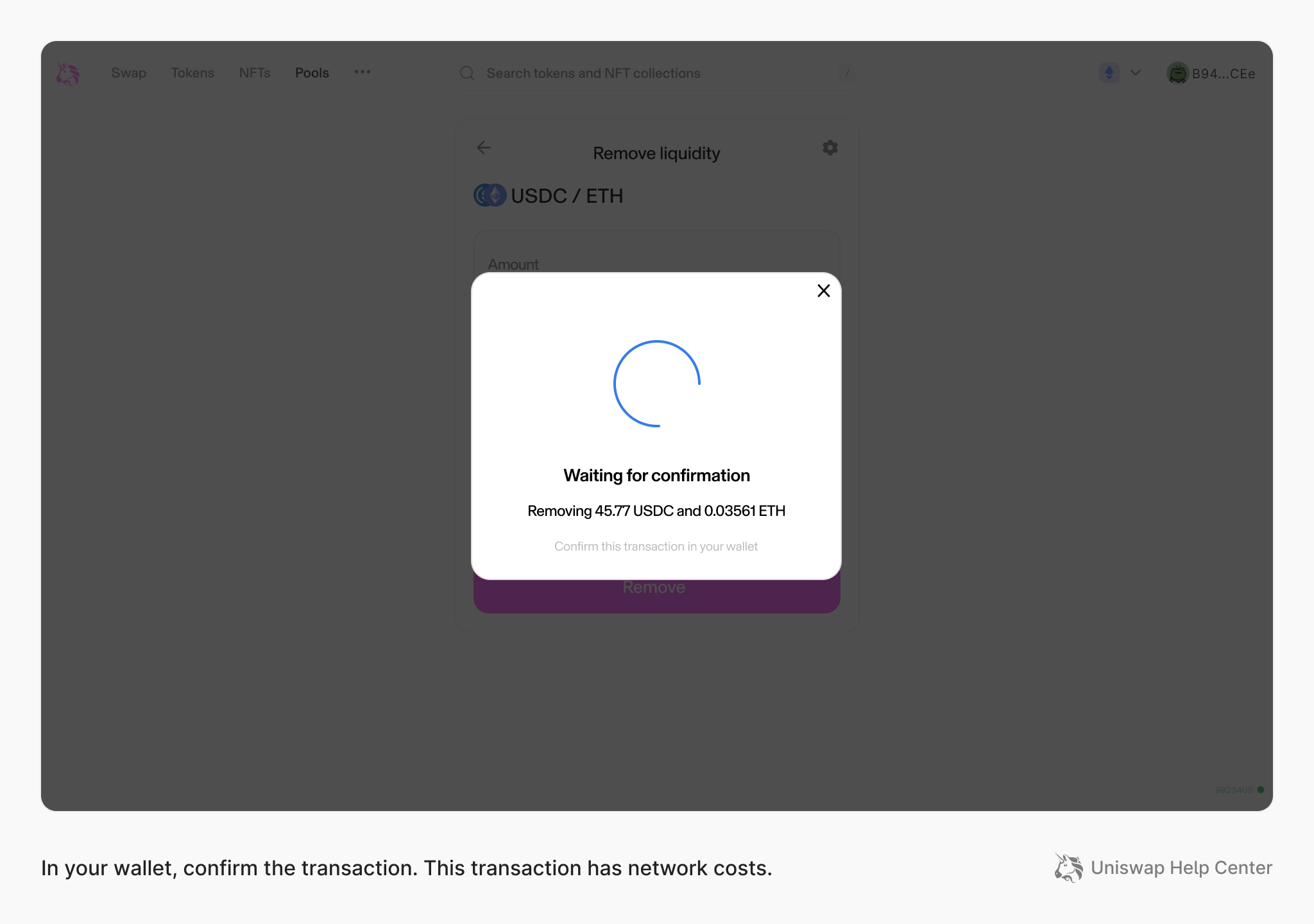 How to remove liquidity from Uniswap v3 – Uniswap Labs