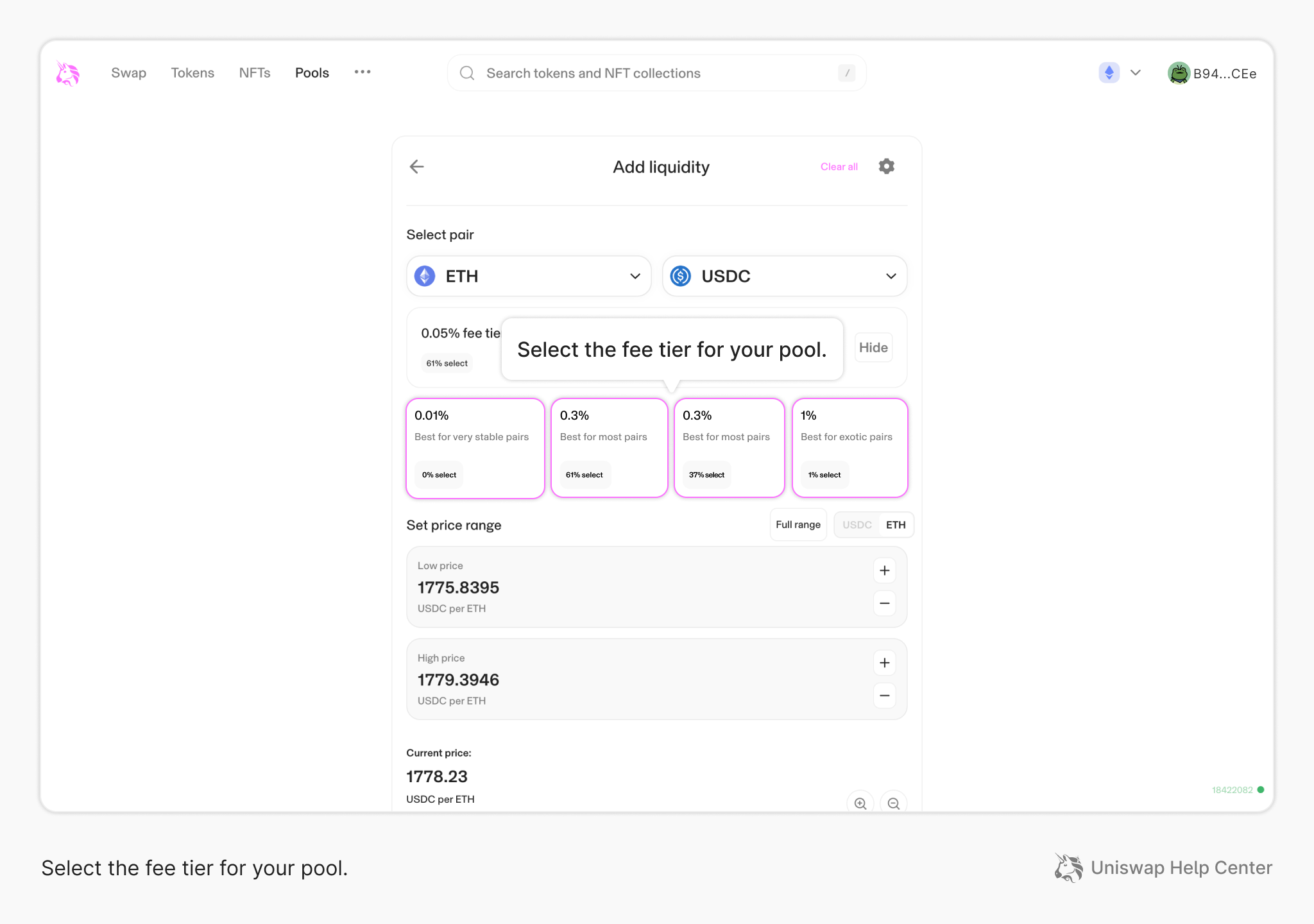 How to add liquidity to Uniswap v3 – Uniswap Labs