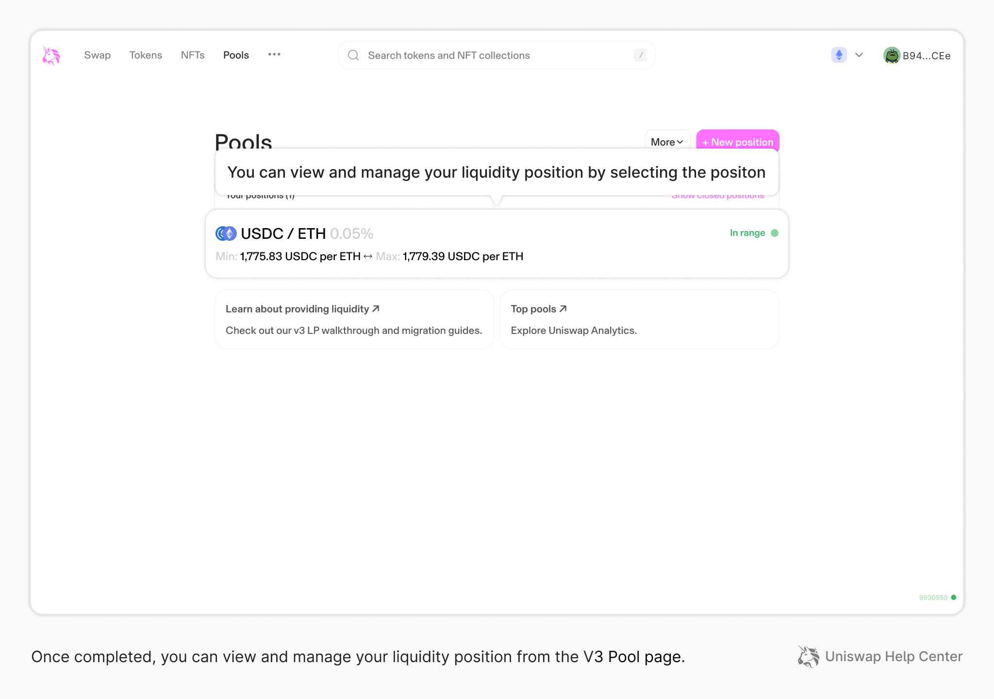 How to add liquidity to Uniswap v3 – Uniswap Labs