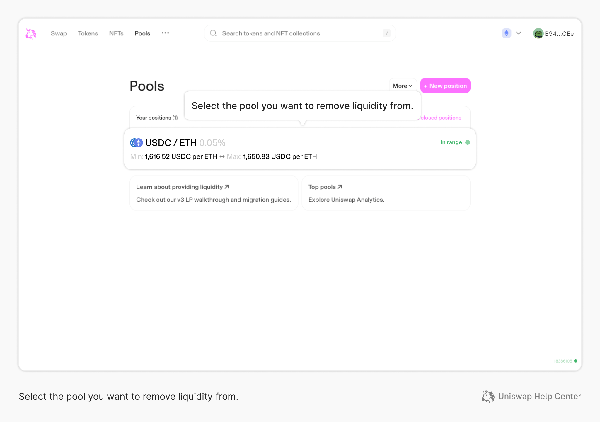 How to remove liquidity from Uniswap v3 – Uniswap Labs