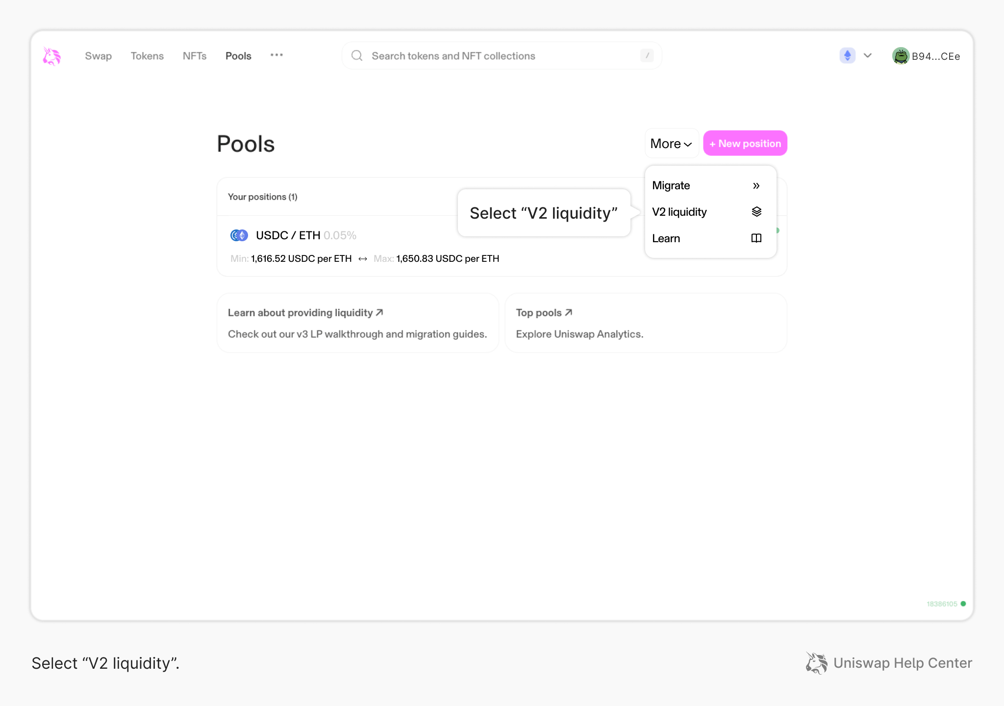 How to remove liquidity from Uniswap v2 – Uniswap Labs